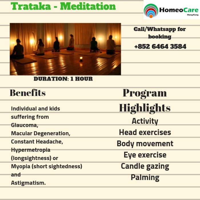 Trataka – Meditation | Dr Manisha Lakhekar Homeopathy Center Hong Kong
